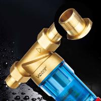 China 40μm 3T/H High Flow Whole House Pre Water Filter Brass Stainless Steel for sale