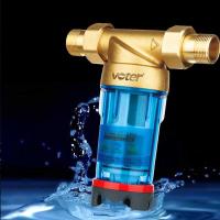 China 40μm 3T/H High Flow Whole House Pre Water Filter Brass Stainless Steel for sale