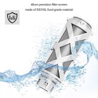 China European Standard Whole House Pre Filter 4T/H 40 Micron Brass 316L Stainless Steel for sale