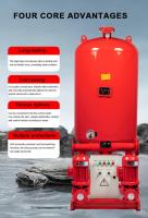 China Cast Iron Fire Fighting Booster Pump 3.6m³/h 2900rpm Water Supply Sprinkler System for sale