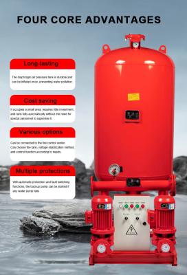 China Cast Iron Fire Fighting Booster Pump 3.6m³/h 2900rpm Water Supply Sprinkler System for sale