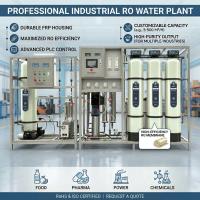 China Industrial RO Water Treatment System Seawater Desalination 18.2 MΩ·cm for sale