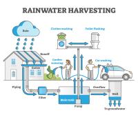 China Modular Rainwater Harvesting System 80-90% Collection Rate PP Tank for Agricultural Irrigation for sale