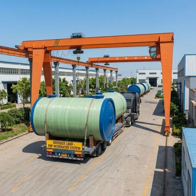 China Integrated Packaged Sewage Lift Station 50-5000 m3/h 5-30m Head for Flood Control for sale