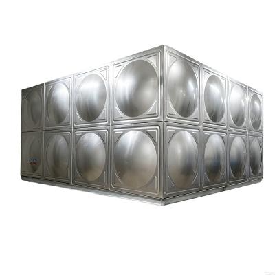China Modular SUS304 Stainless Steel Water Tank 1m3 to 1000m3 Square Storage Tank for sale