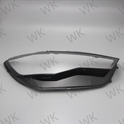 China 2016 - 2018 Audi A6 Headlight Glass Replacement Fading Resistance for sale
