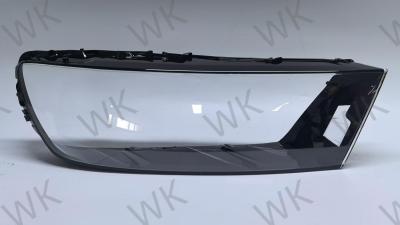 China 2016 - 2019 Audi Q7 Headlight Lamp Cover Auto Body Parts No Fading for sale