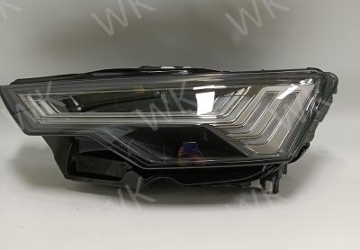 China IP67 Audi A6 Headlight Upgrade 2019 - 2025 C8 LED Modified Matrix Looking Five Bars for sale