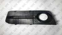 China 2008-2012 Audi A4 B8 Fog Light Cover Grille Trim for Normal Bumper - Pair for sale