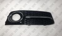 China 2008-2012 Audi A4 B8 Fog Light Cover Grille Trim for Normal Bumper - Pair for sale
