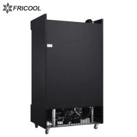 China Air Cooling System R290 GAS 2 Glass Door Merchandisers 1170L for sale
