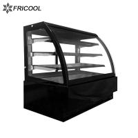 China Glass display case  commencial pastry refrigerated showcase with CE/ETL for sale