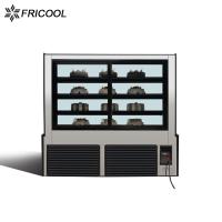 China Glass display case  commencial pastry refrigerated showcase with CE/ETL for sale