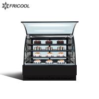 China Glass display case  commencial pastry refrigerated showcase with CE/ETL for sale