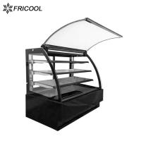 China Glass display case  commencial pastry refrigerated showcase with CE/ETL for sale