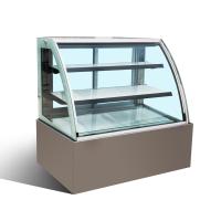 China Refrigerated glass door cake display case for bakery with CE/ETL for sale