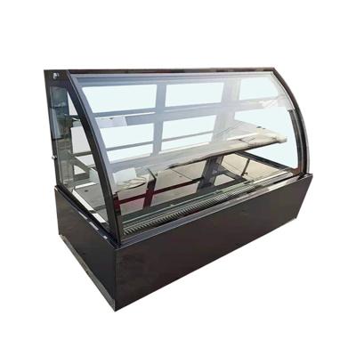 China Luxury refrigerated  cake display case for bakery shop with CE/ETL for sale