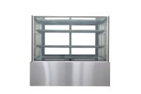 China Commercial refrigerareted glass showcase for bakery shop with CE/ETL for sale