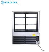 China high quality hot sale refrigreated cake display fridge for bakery shop with CE/ETL for sale