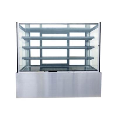 China Cake display refrigerator glass showcase with CE/ETL for sale