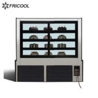 China Cake showcase bakery cake display cabinet for bakery shop with ETL/CE for sale