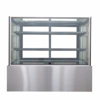 China Cake refrigerated display case bakery shop showcase with ETL/CE for sale
