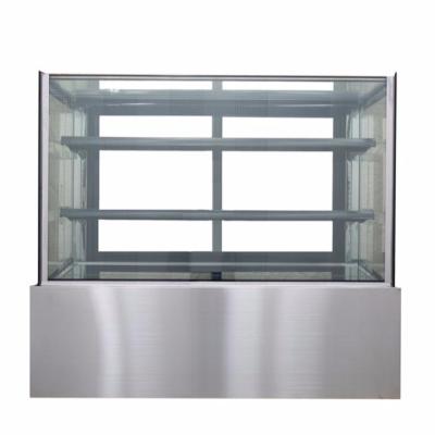 China Cake refrigerated display case bakery shop showcase with ETL/CE for sale