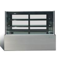 China Square Glass High Quality Luxury Refrigerated Cake Display Showcase for bakery shop with CE/ETL for sale