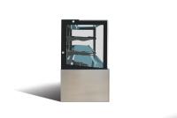 China Square Glass High Quality Luxury Refrigerated Cake Display Showcase for bakery shop with CE/ETL for sale