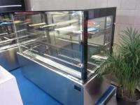 China Square Glass High Quality Luxury Refrigerated Cake Display Showcase for bakery shop with CE/ETL for sale