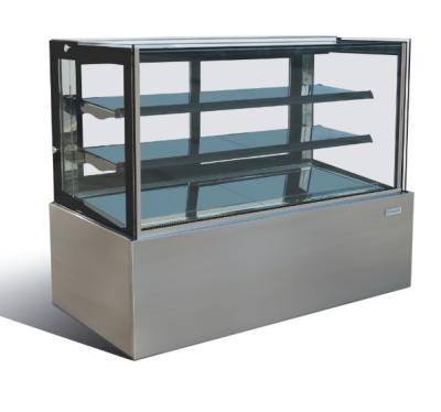China Square Glass Refrigerated Bakery Showcase with CE&ETL for sale