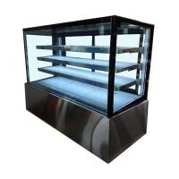 China 22.7 CU.FT Refrigerated Pastry Display Case Chiller 4 Layers for sale