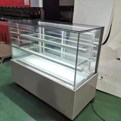 China Sliding Door LED Interior Lighting Refrigerated Deli Case Cooler 450L for sale