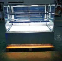 China Sliding Door LED Interior Lighting Refrigerated Deli Case Cooler 450L for sale