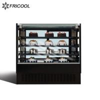 China front-opening flat glass cake showcase pastry cabinet with  CE/ETL for sale