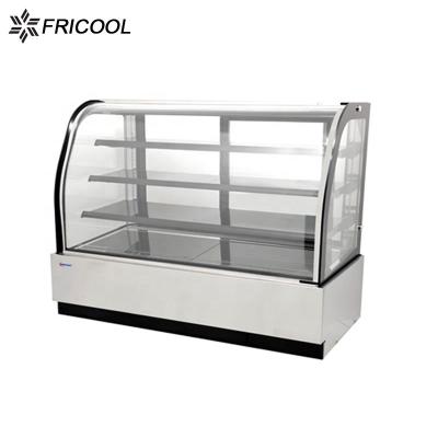 China glass door bakery display case for bakery shop with ETL/CE for sale