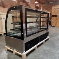 China Triple Glazed Refrigerated Pie Pastry Chiller Display Case 23 CU.FT for sale