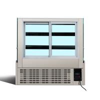 China Cake display case pastry showcase glass door fridge for bakery shop with CE/ETL for sale