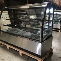 China High quality cake display refrigerator fridge glass door fridge  refrigerated display case with CE/ETL for sale