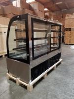China High quality cake display refrigerator fridge glass door fridge  refrigerated display case with CE/ETL for sale