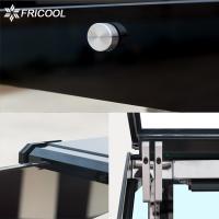 China countertop dual access display case with ETL/CE for sale