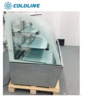 China Hot sale bakery automatic defrosting display cabinet refrigeration equipment with CE/ETL for sale
