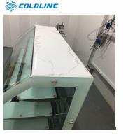 China Hot sale bakery automatic defrosting display cabinet refrigeration equipment with CE/ETL for sale