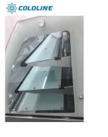 China Hot sale bakery automatic defrosting display cabinet refrigeration equipment with CE/ETL for sale