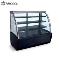 China Bakery shop refrigeration equipment double layers cake showcase with CE/ETL for sale