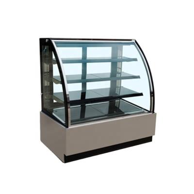 China Rfrigrerated cake display case for bakery shop with CE/ETL for sale