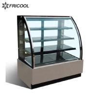 China Rfrigrerated cake display case for bakery shop with CE/ETL for sale