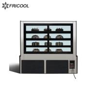 China Rfrigrerated cake display case for bakery shop with CE/ETL for sale