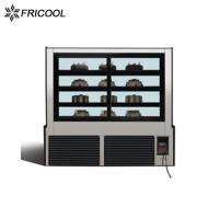 China Stainless Steel 304 Refrigerated Deli Case Bakery Display 400L for sale