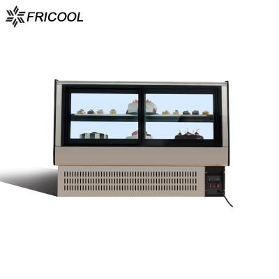China R134a Secop Countertop Refrigerated Bakery Display Case CE ETL for sale